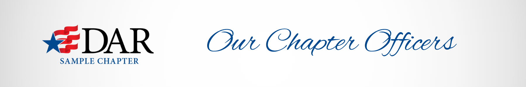 Sample Chapter Officers